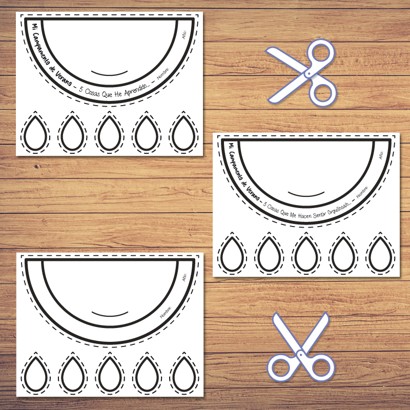 Campamento de Verano Manualidad | Sandía | Made By Teachers