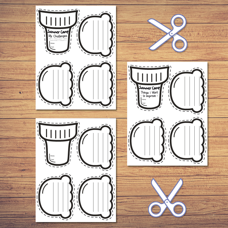 Summer Camp Craft | Ice Cream Cone | Made By Teachers