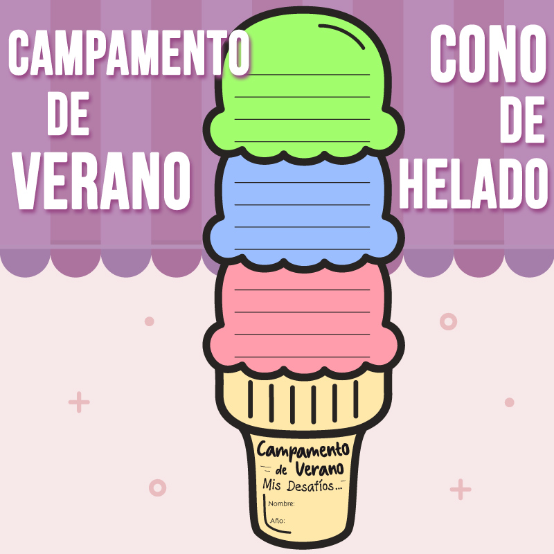 Campamento de Verano Manualidad | Cono de Helado | Made By Teachers
