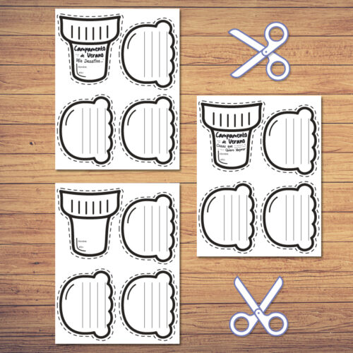 Campamento de Verano Manualidad | Cono de Helado | Made By Teachers