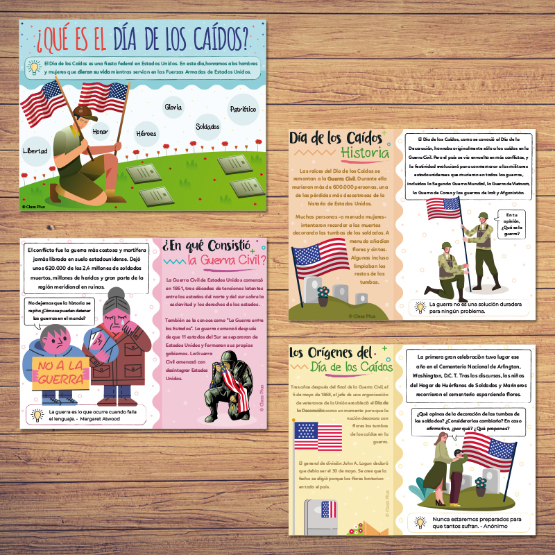 Día de los Caídos Presentación PowerPoint | Made By Teachers