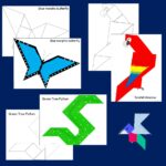 Rain Forest Animals Tangram Puzzles Printable | 2D Shapes Math Center ...
