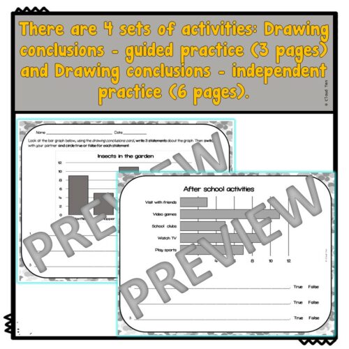 Draw conclusions and generate and answer questions from graphs | Made ...