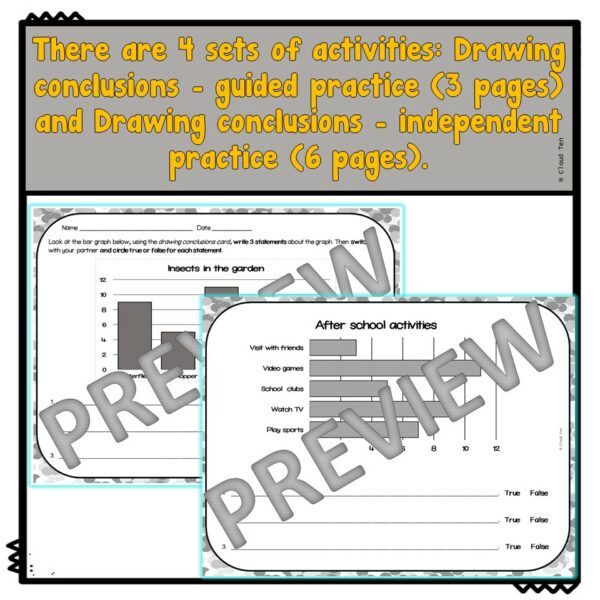 Draw conclusions and generate and answer questions from graphs | Made ...