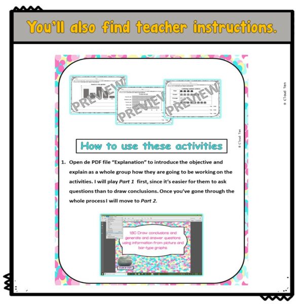 Draw conclusions and generate and answer questions from graphs | Made ...