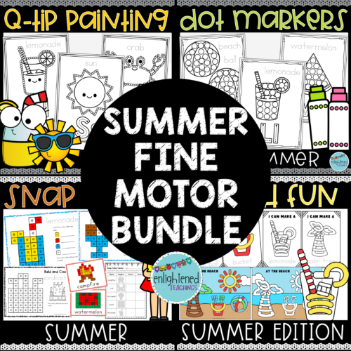 Summer Fine Motor Activities BUNDLE | Made By Teachers