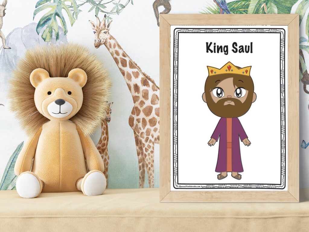 David and Goliath Character Posters and Coloring-In Activity Sheets ...