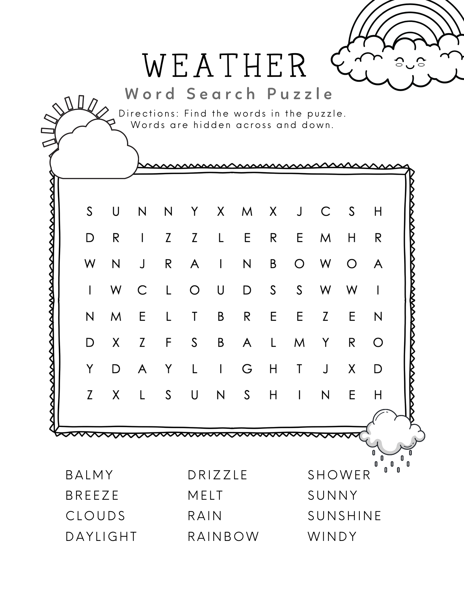 Spring into Fun with our Persuasive Word Search Puzzle | Made By Teachers