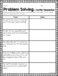 Conflict Resolution Worksheets | Made By Teachers