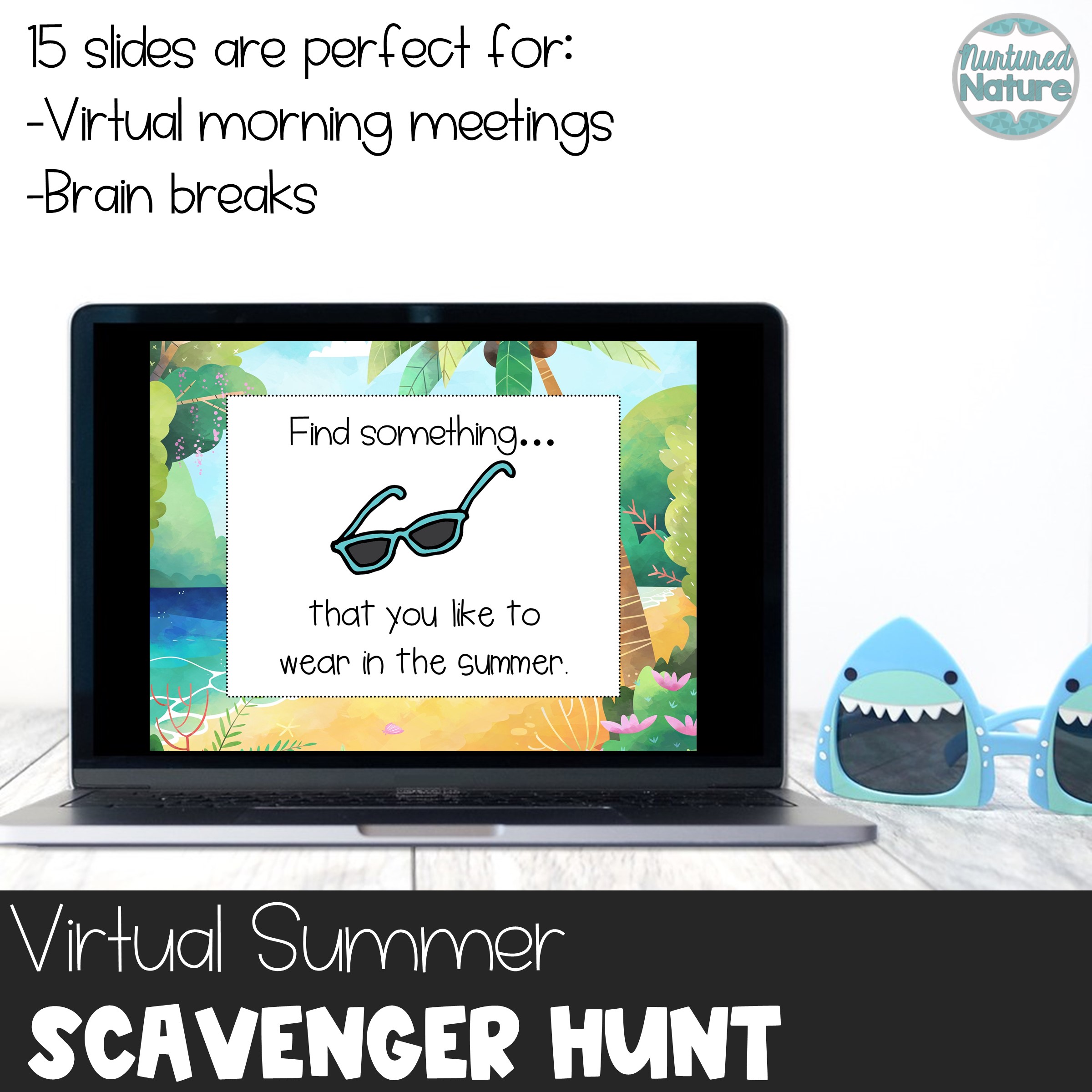 Summer Virtual Scavenger Hunt - No Prep End of the Year Activities ...