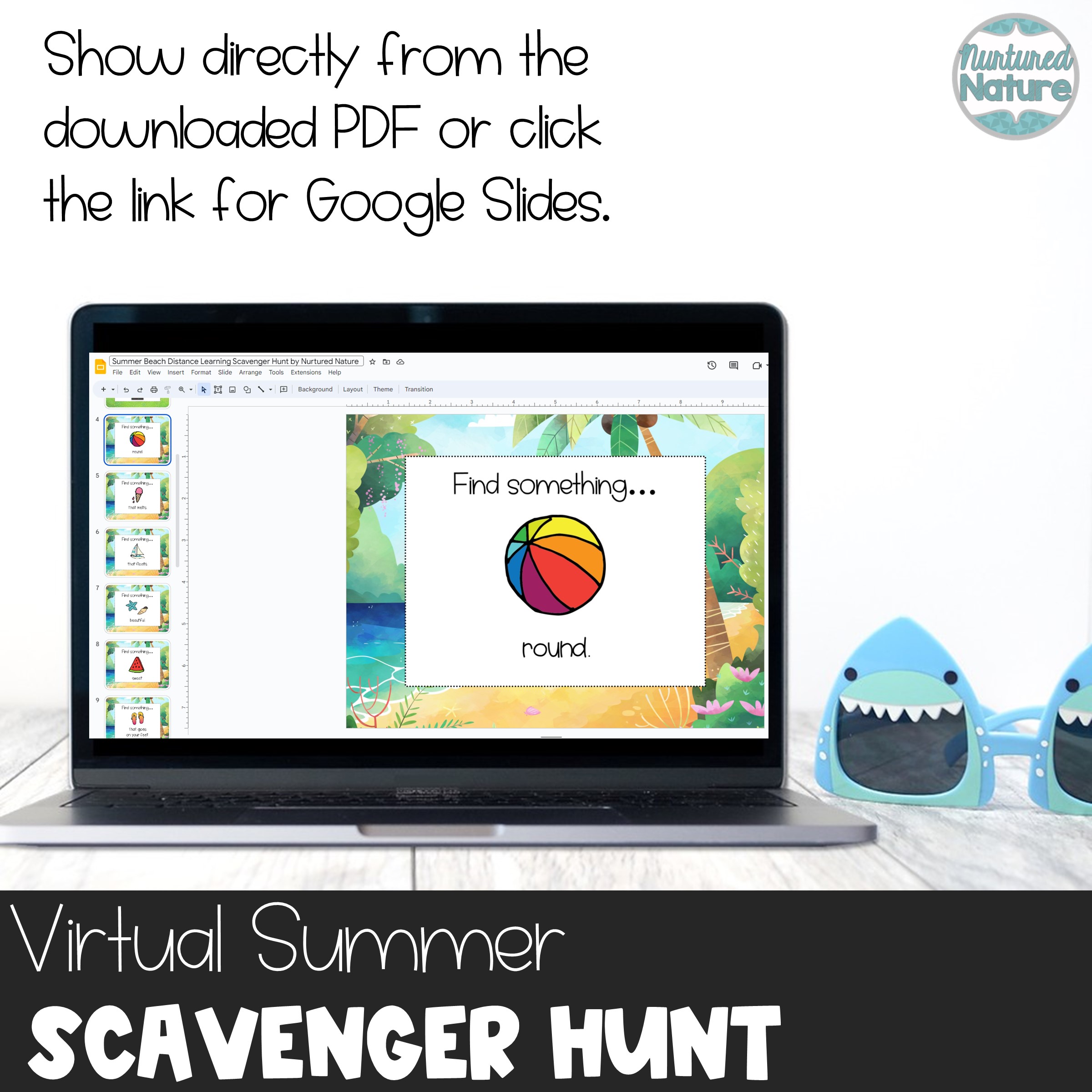 Summer Virtual Scavenger Hunt - No Prep End of the Year Activities ...