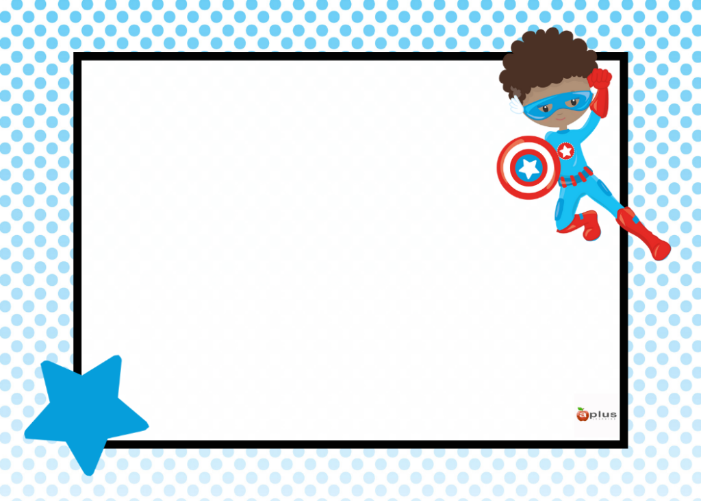 Superhero Theme Decor Bundle Name Tags and Labels Editable | Made By ...