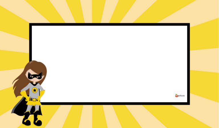 Superhero Theme Decor Bundle Name Tags and Labels Editable | Made By ...