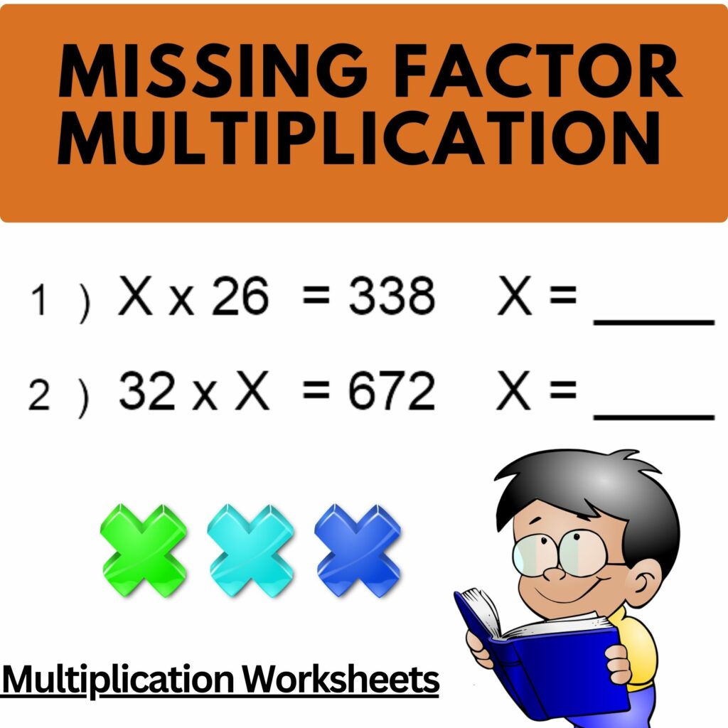 Multiplication Worksheets - Missing Factor Multiplication Worksheets ...