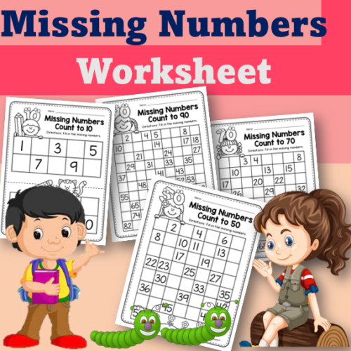 Boost Your Math Skills with Engaging Missing Number Worksheets ...
