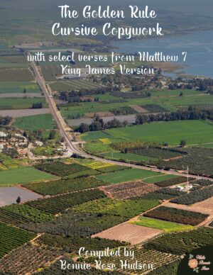 Golden Rule and Matthew 7 Cursive Copywork | Made By Teachers