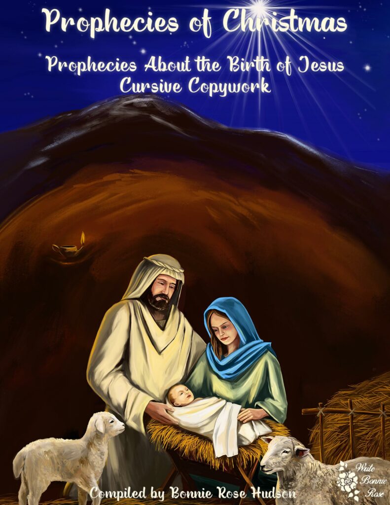 Prophecies of Christmas Cursive Copywork | Made By Teachers