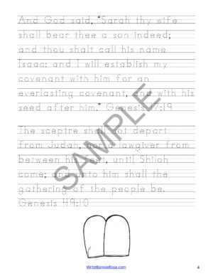 Prophecies of Christmas Print Copywork | Made By Teachers