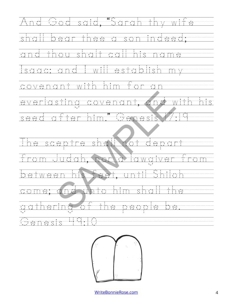 Prophecies of Christmas Print Copywork | Made By Teachers