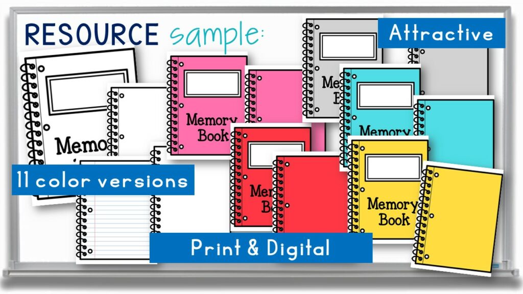 End of the Year Memory Book Bingo Game - Editable Print and Digital ...