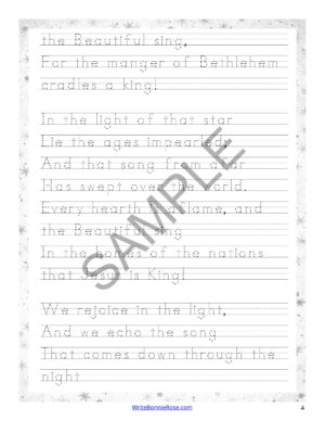 Christmas Poems Print Copywork, Vol. 1 | Made By Teachers