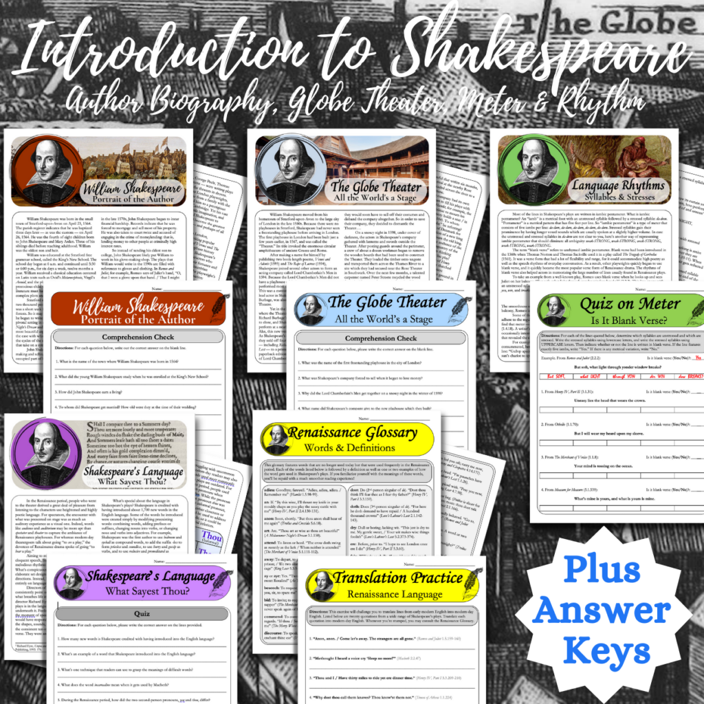 JULIUS CAESAR by William Shakespeare | COMPLETE UNIT: Workbooks ...