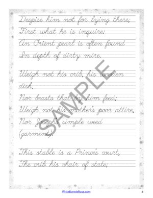 Christmas Poems Cursive Copywork, Vol. 2 | Made By Teachers