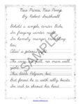 Christmas Poems Cursive Copywork, Vol. 2 | Made By Teachers