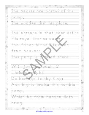 Christmas Poems Print Copywork, Vol. 2 | Made By Teachers