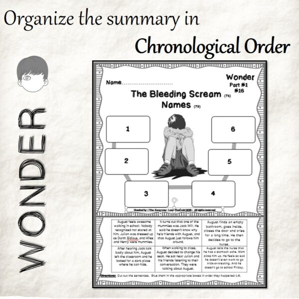 WONDER Chapter Summaries | Made By Teachers