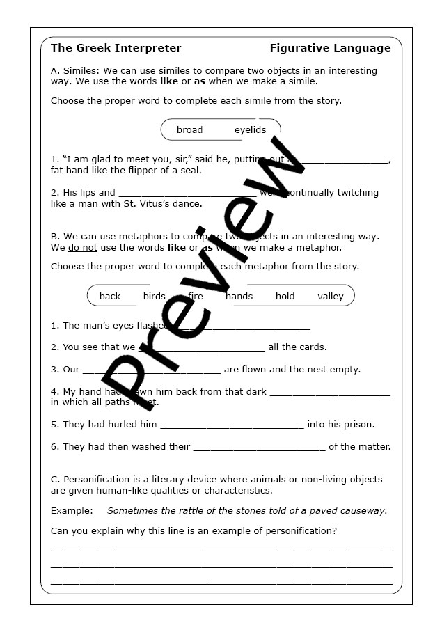 Arthur Conan Doyle "The Greek Interpreter" worksheets | Made By Teachers