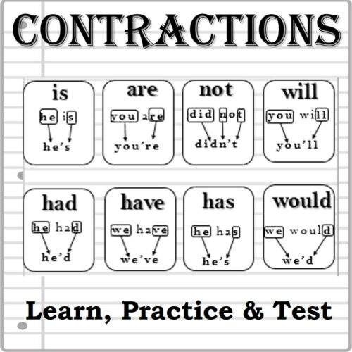 Contractions | Made By Teachers