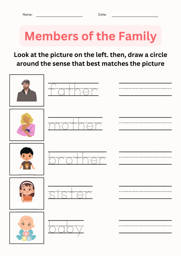 Family Tree Activity for Kids | Made By Teachers