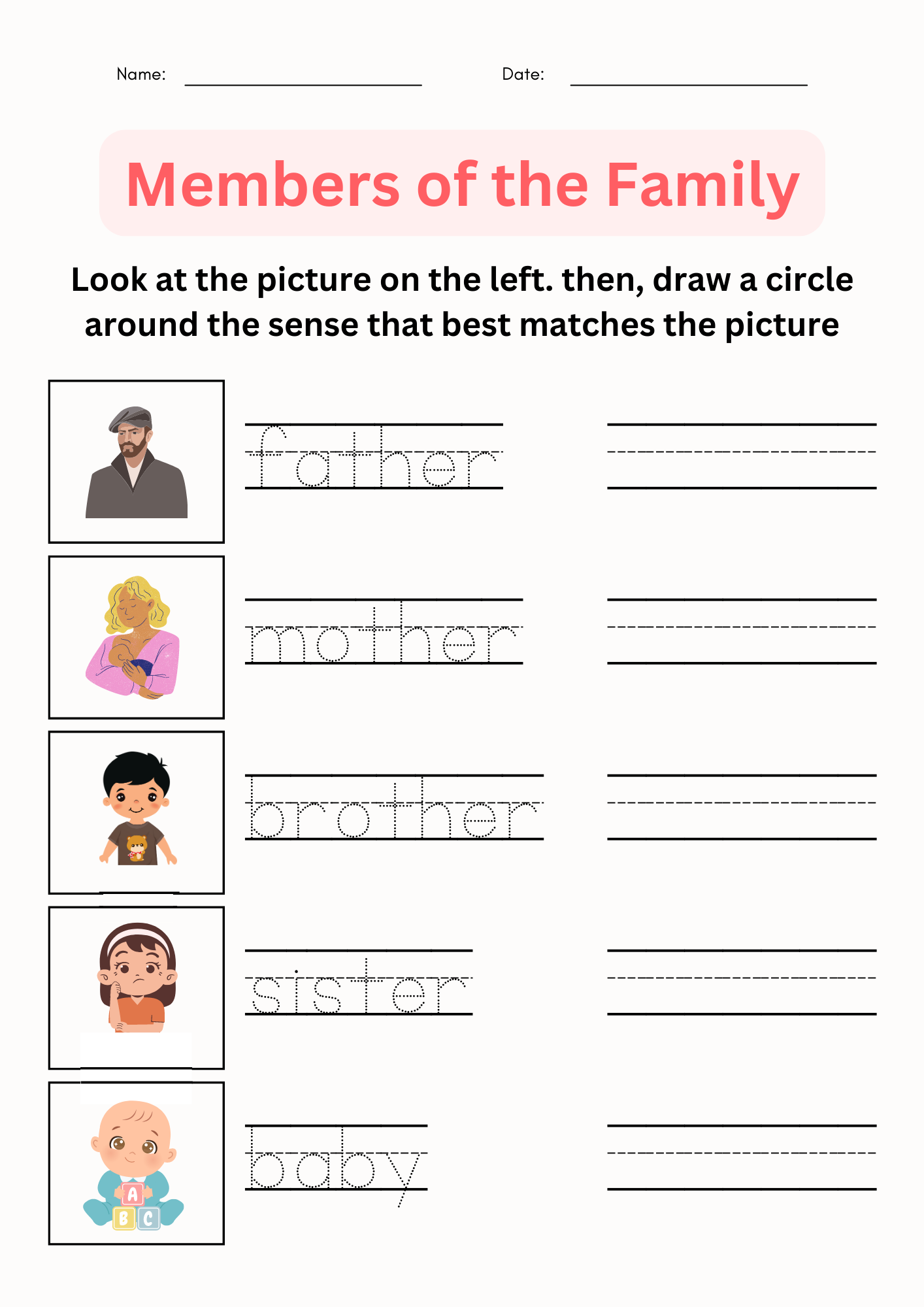 Family Tree Activity for Kids | Made By Teachers