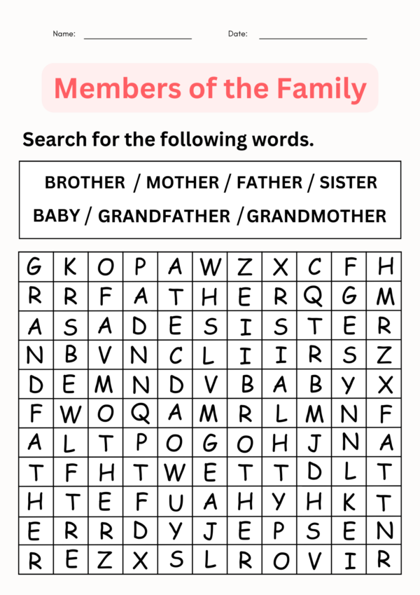 Family Tree Activity for Kids | Made By Teachers