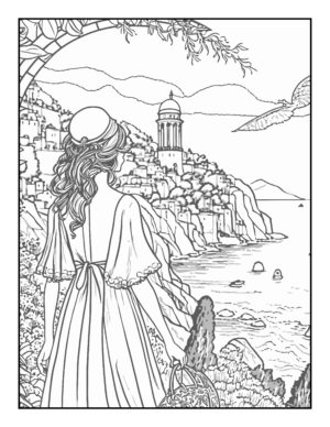 Color Your Way Across the Globe: Travel Coloring Pages for All Ages ...