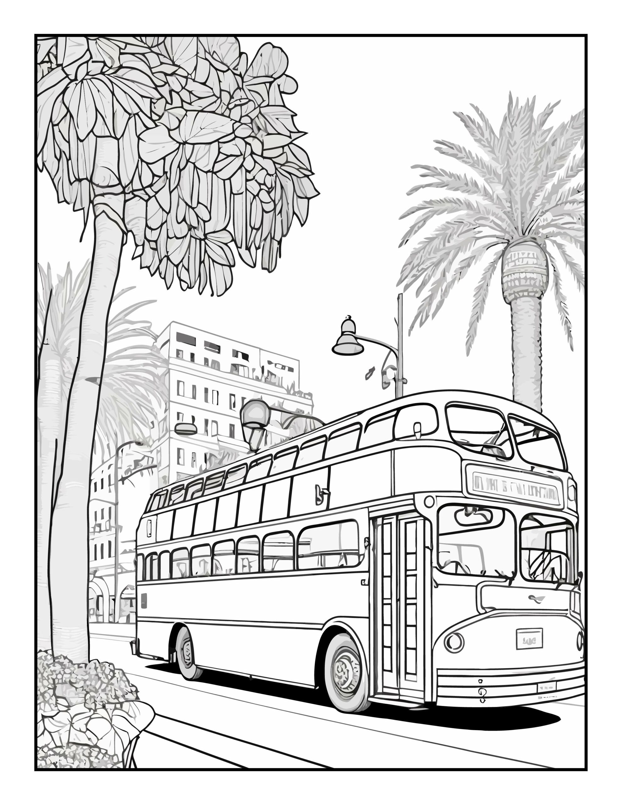 Color Your Way Across the Globe: Travel Coloring Pages for All Ages ...