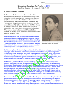 PASSING by Nella Larsen | COMPLETE UNIT: Reading Quizzes, Discussion ...