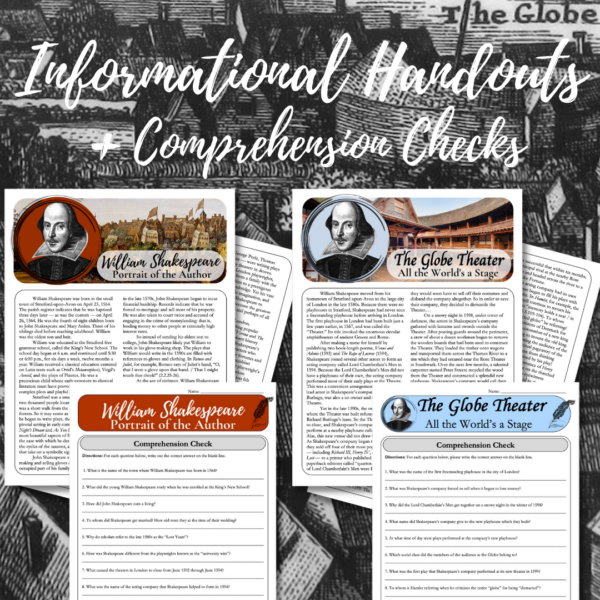 INTRODUCTION TO SHAKESPEARE: Author Biography, Globe Theater, Language ...