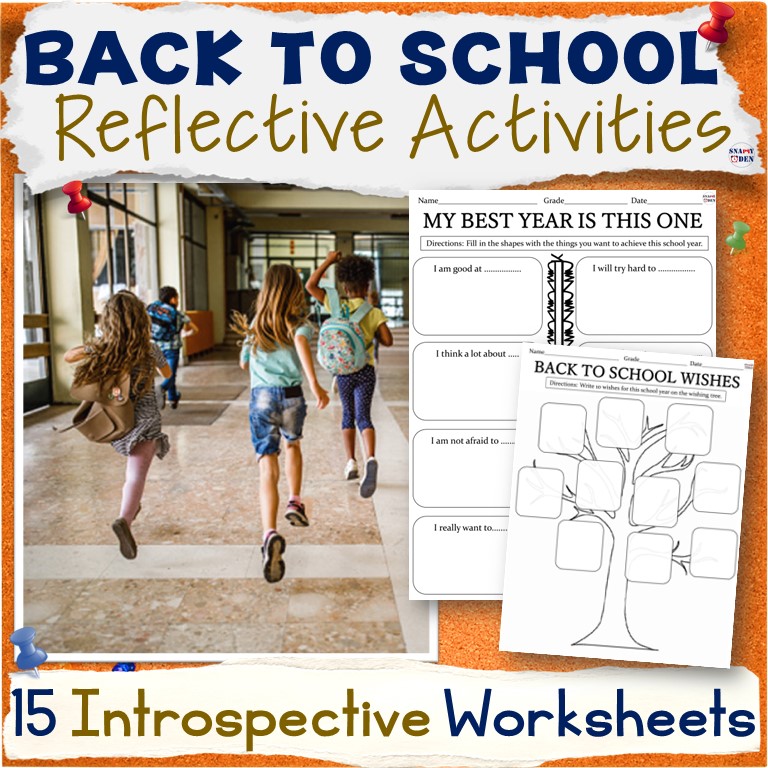 Back To School Activities, Worksheets, Crafts, Prompts - Print and ...