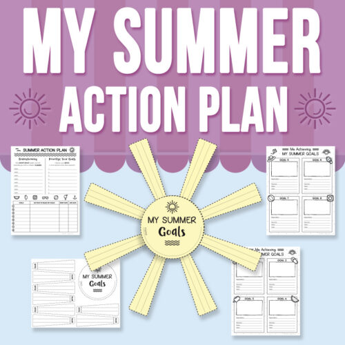My Summer | Action Plan | Made By Teachers