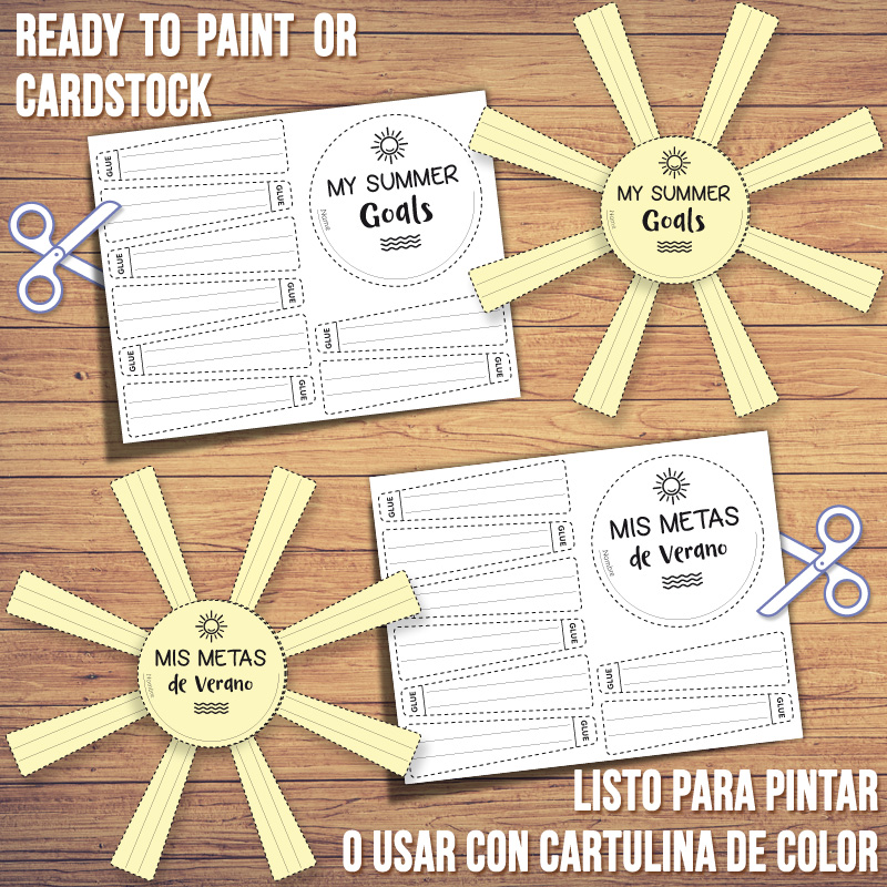 My Summer | Action Plan BUNDLE | Made By Teachers