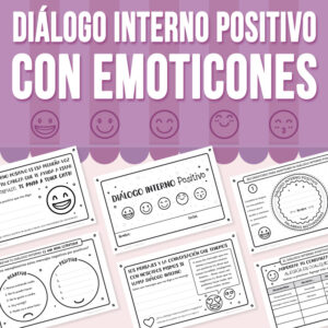 Positive Self-Talk Mini Books with Emojis BUNDLE | Made By Teachers