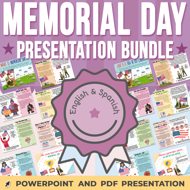 Memorial Day PowerPoint Presentation BUNDLE | Made By Teachers