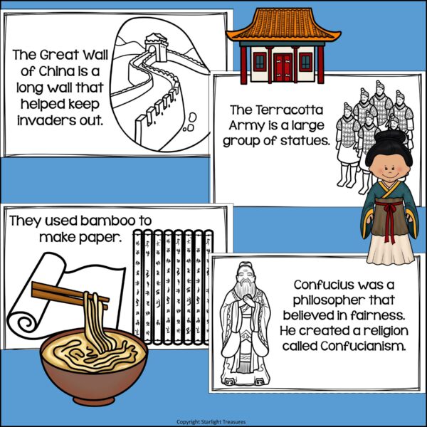 Ancient China Mini Book for Early Readers - Ancient Civilizations ...