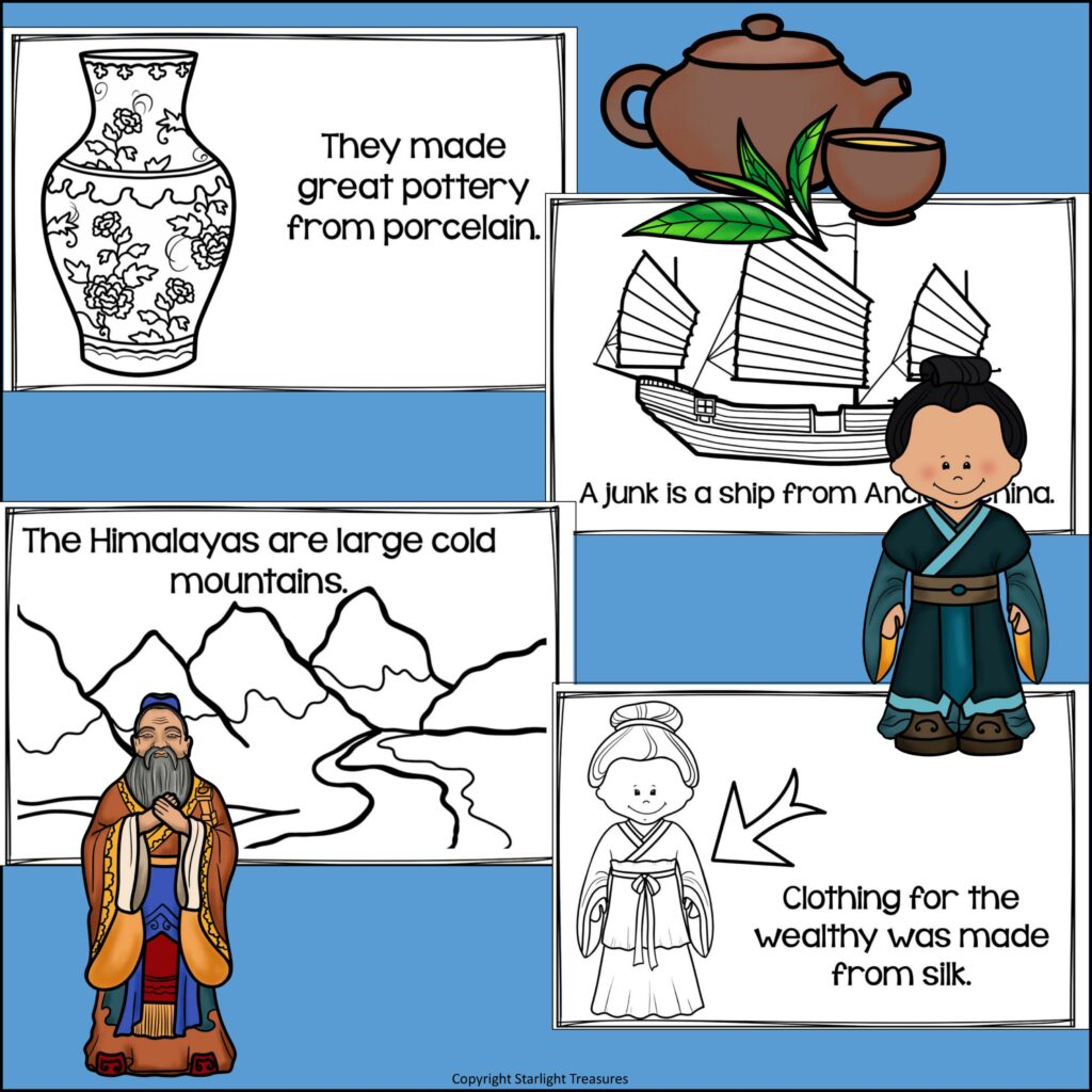 Ancient China Mini Book for Early Readers - Ancient Civilizations ...