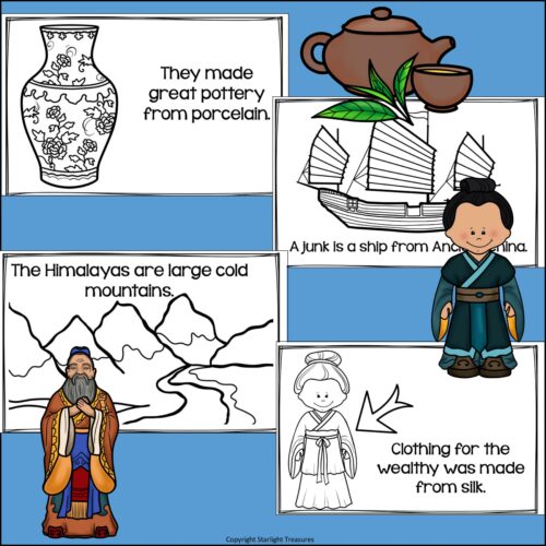 Ancient China Mini Book for Early Readers - Ancient Civilizations ...