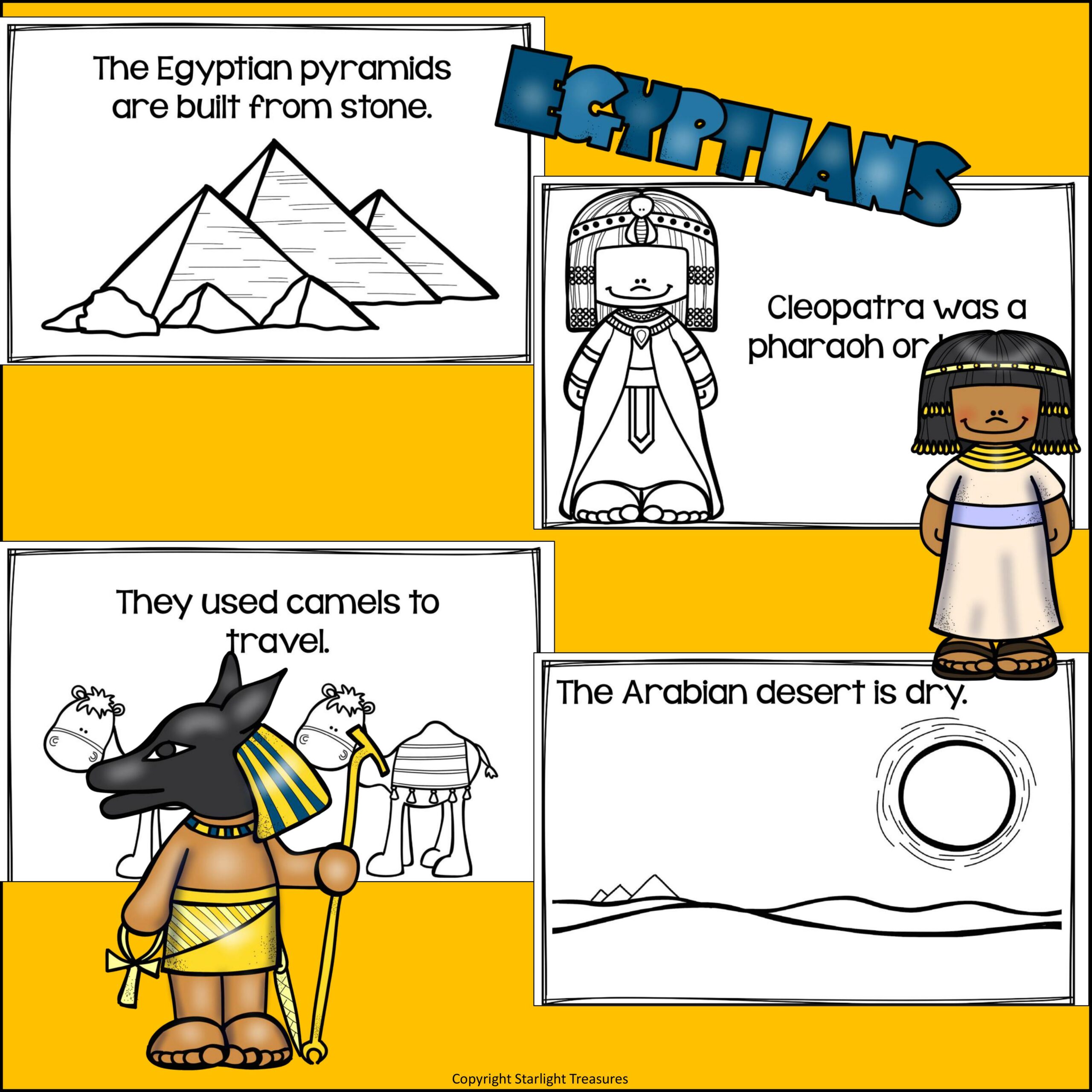 Ancient Egypt Mini Book for Early Readers - Ancient Civilizations ...
