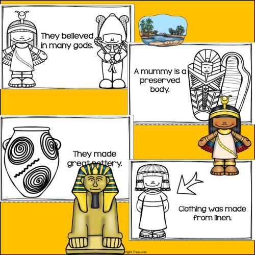 Ancient Egypt Mini Book for Early Readers - Ancient Civilizations ...