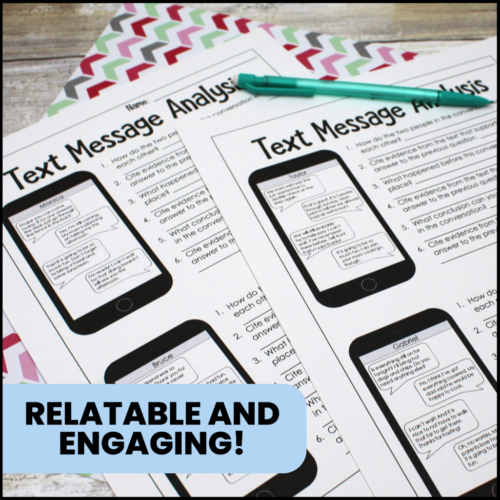 End of the Year Summer Text Message Analysis Making Inferences | Made ...